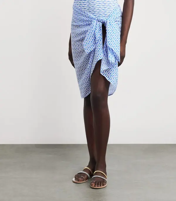 Heidi Klein Cotton-silk Tinos Mini Sarong