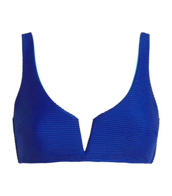 Heidi Klein Plage Mala Bikini Top - Blue