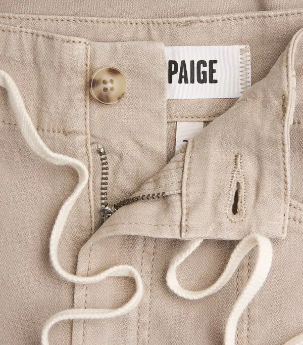 Paige Ari Bootcut Jeans - Beige
