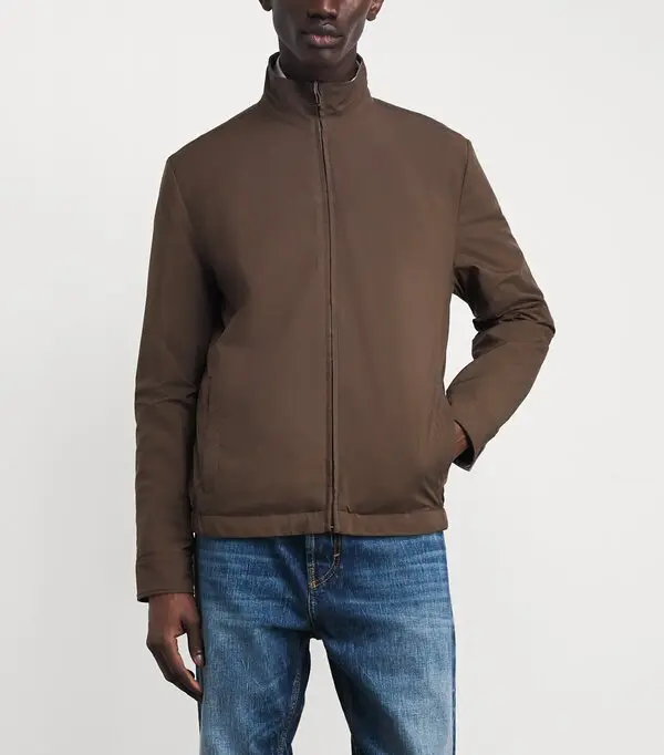 Canali Wool Reversible Jacket