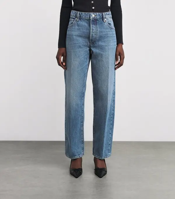 FRAME The Essential Straight Jeans