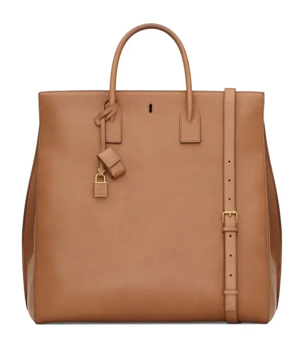 Saint Laurent Large Sac De Jour Tote Bag - Brown