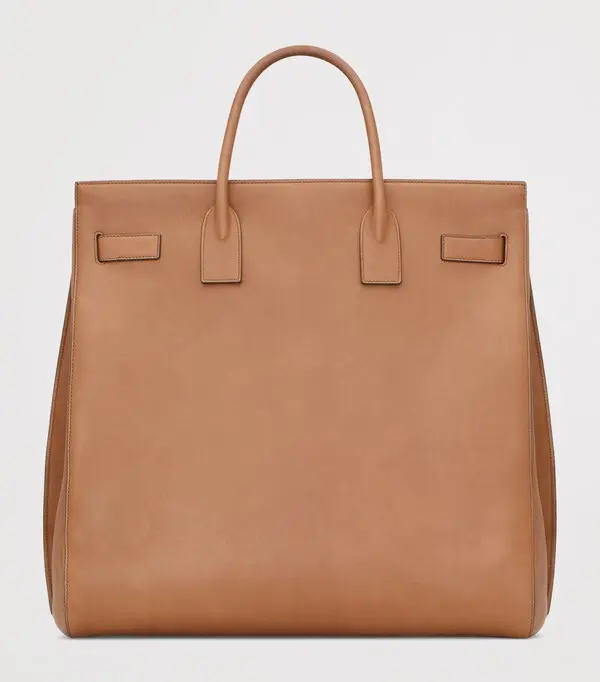 Saint Laurent Large Sac De Jour Tote Bag - Brown