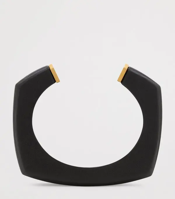 Saint Laurent Leather Cuff Bracelet