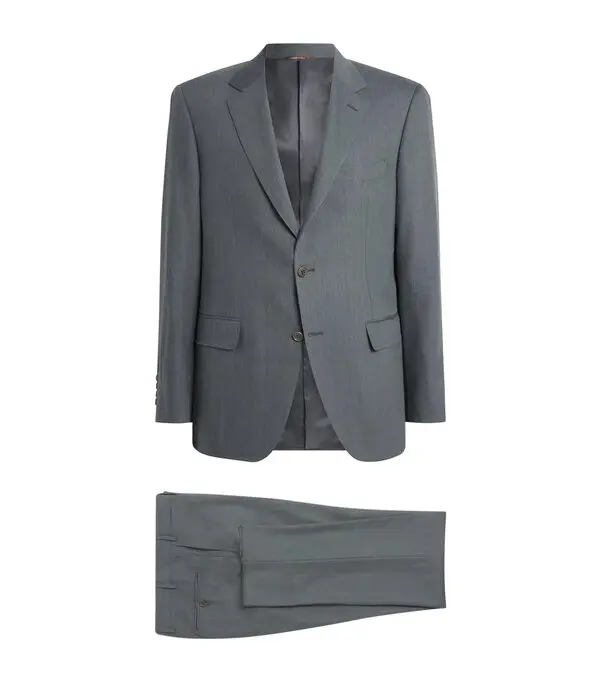 Canali Linen-wool 2-piece Suit