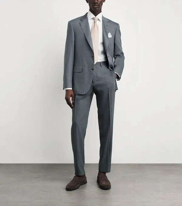 Canali Linen-wool 2-piece Suit