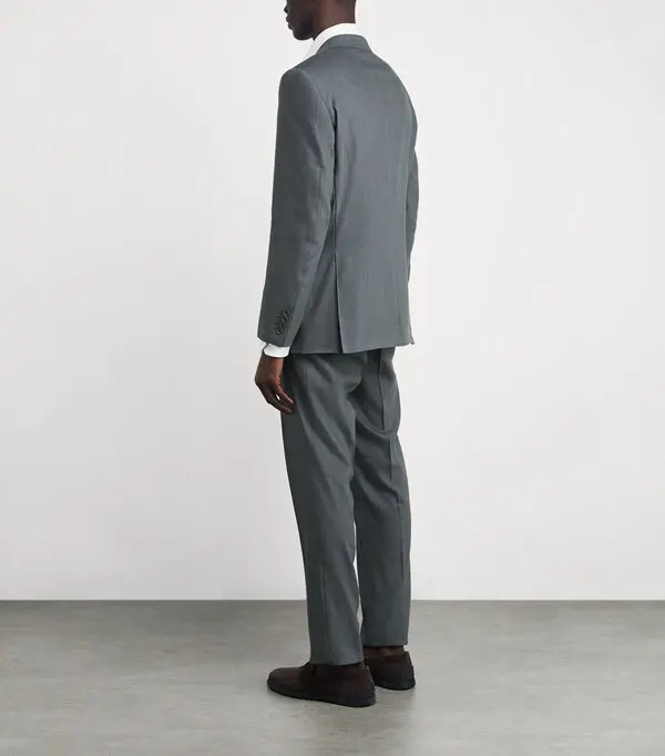 Canali Linen-wool 2-piece Suit