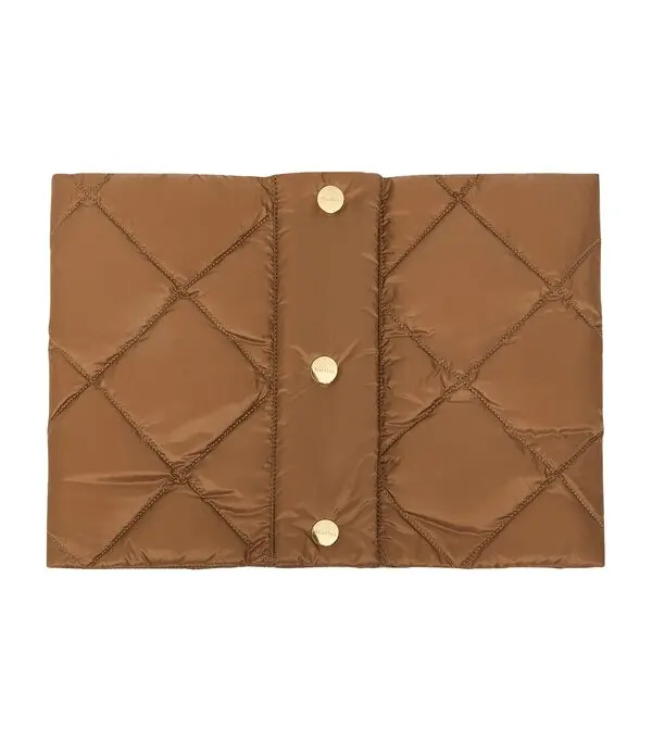 Max Mara Water-repellent Canvas Padded Collar - Beige