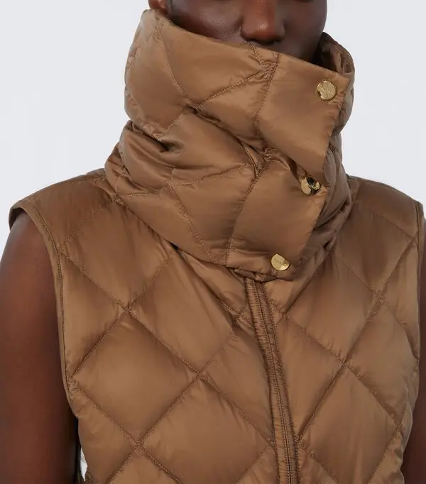 Max Mara Water-repellent Canvas Padded Collar