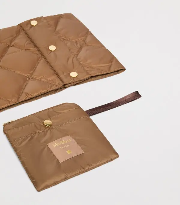 Max Mara Water-repellent Canvas Padded Collar