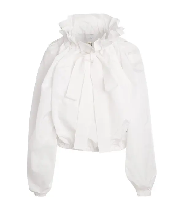 PATOU Tie-detail Iconic Blouse - White