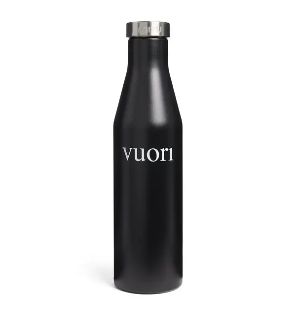 Vuori X Mizu S6 Wordmark Water Bottle - Black