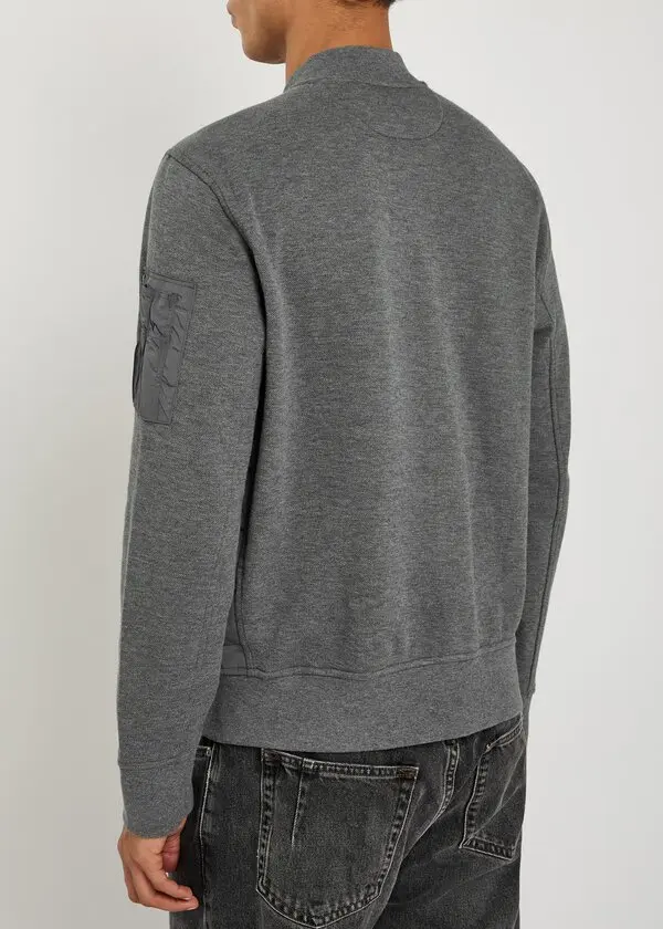 Polo Ralph Lauren Quilted Shell And Cotton-blend Jacket