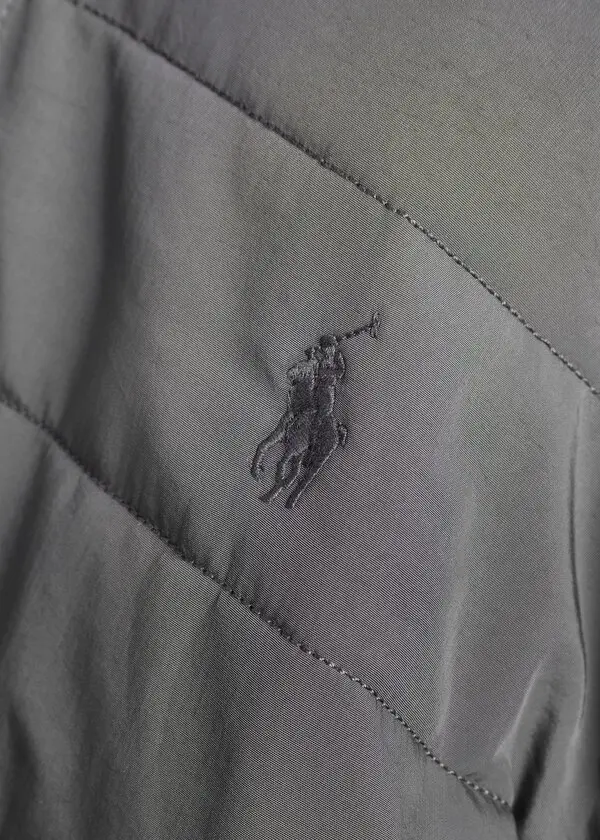 Polo Ralph Lauren Quilted Shell And Cotton-blend Jacket