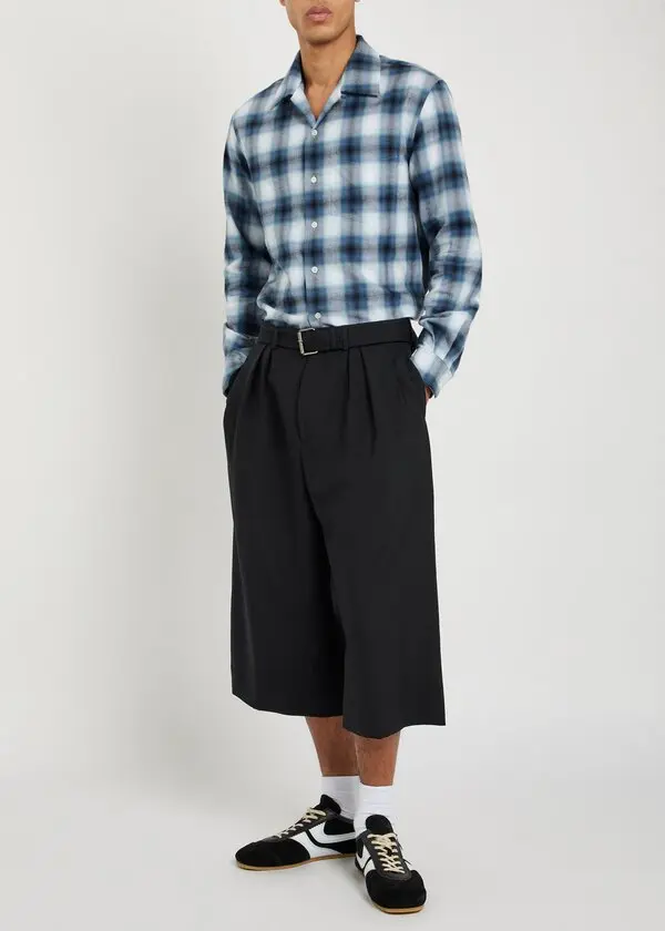 JW Anderson Checked Cotton Shirt