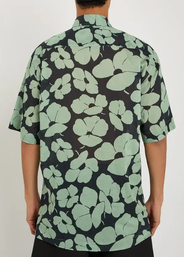 Dries Van Noten Corbino Floral Cotton Shirt