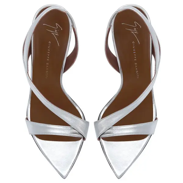GIUSEPPE ZANOTTI Intriigo Cris 90 Sandals - Silver