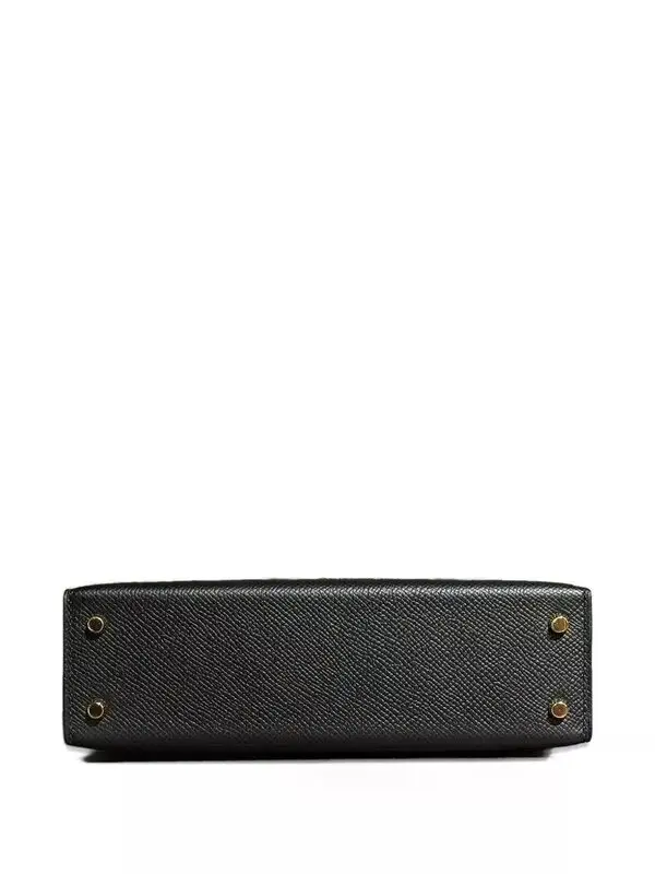 Hermès 20 Mini Kelly Sellier Tote Bag - Black