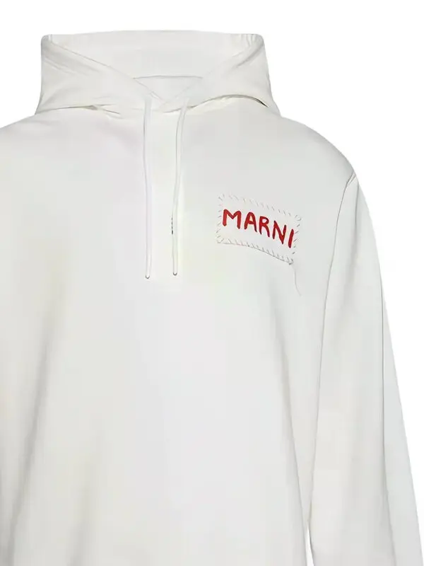 Marni Logo-patch Hoodie