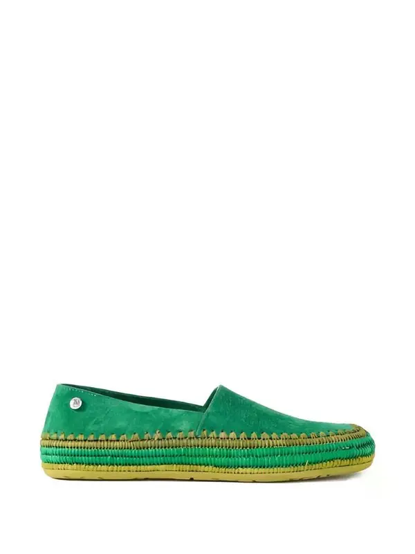 Loewe X Paula's Ibiza Rio Espadrilles - Green