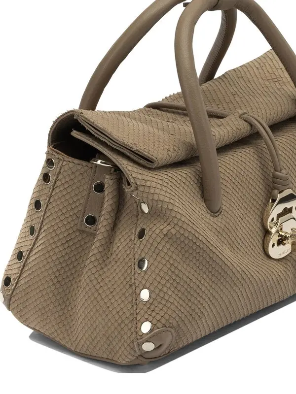 ZANELLATO Dotta Medium Handbag - Brown