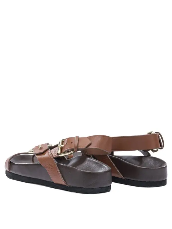 Soeur Leather 'mexico' Sandals - Brown