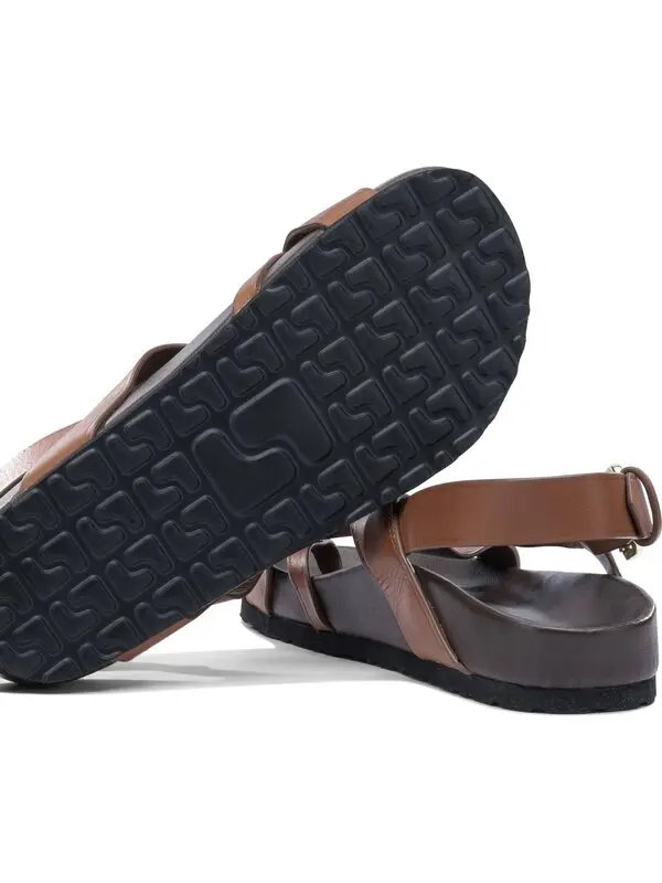 Soeur Leather 'mexico' Sandals - Brown