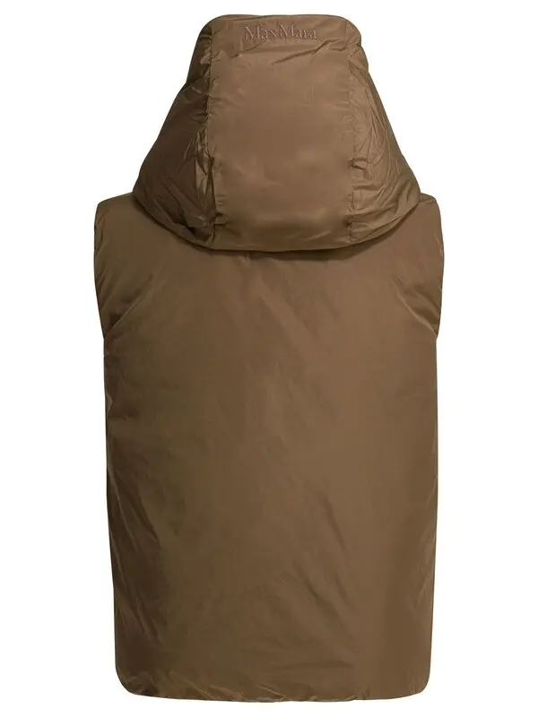 Max Mara Reversible Sleeveless Jacket - Brown