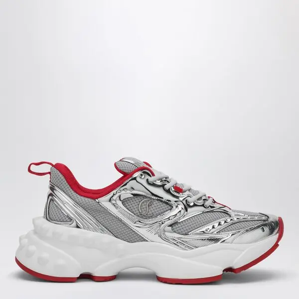 CHRISTIAN LOUBOUTIN So Flo Running Sneaker - Metal