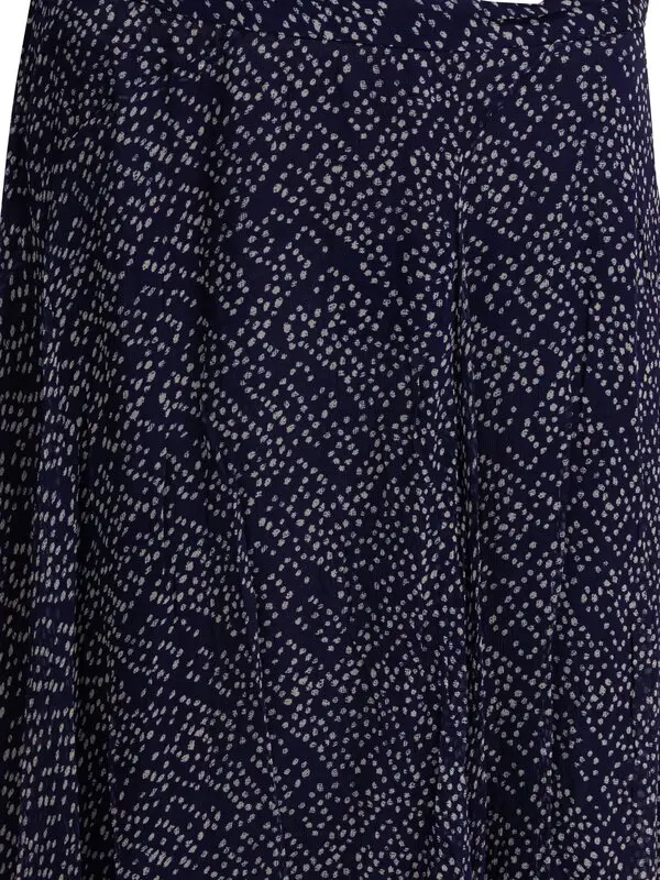 MARANT ETOILE Lycia Printed Midi Skirt