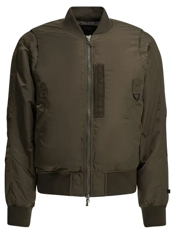 DAIWA PIER39 Nylon Bomber Jacket - Brown