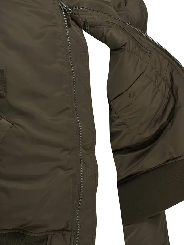 DAIWA PIER39 Nylon Bomber Jacket - Brown