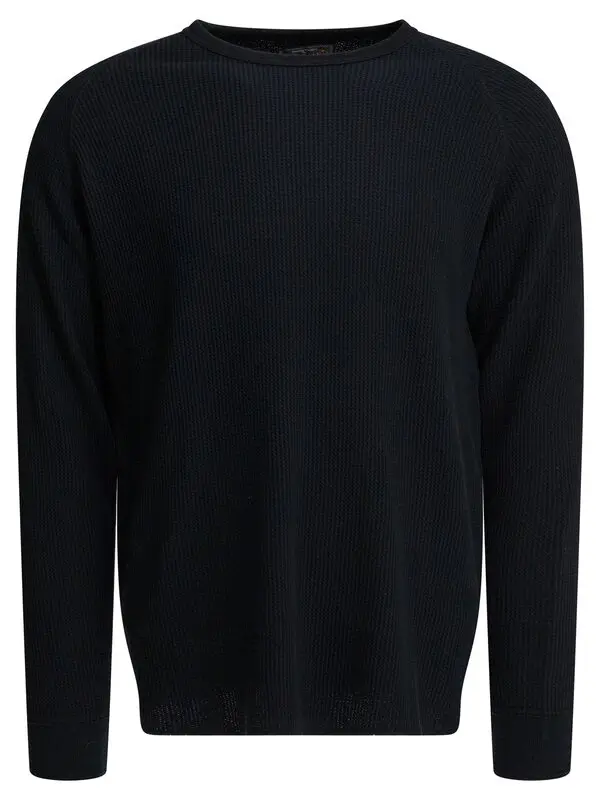 BEAMS T Shirt 'crew Thermal 30 - Black