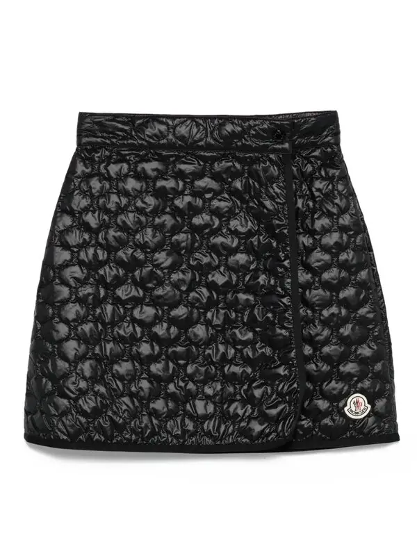 Moncler A-line Skirt With Diamond Quilting