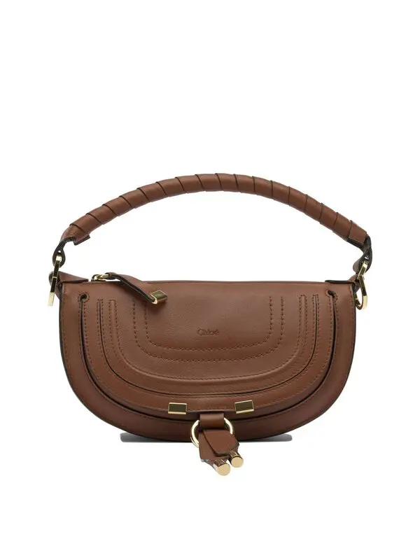 Chloé Small 'marcie' Shoulder Bag - Brown