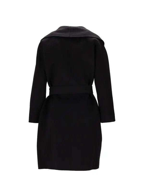 Max Mara Belted Coat - Nero