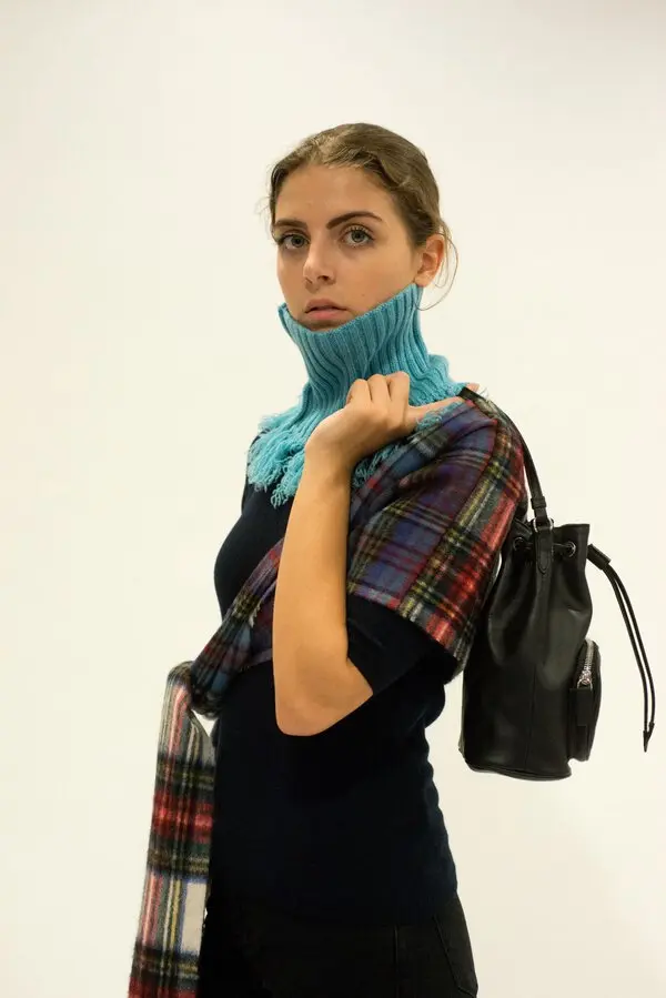 LA ROSE Maglia 3/4 Cashmere Top - Nero