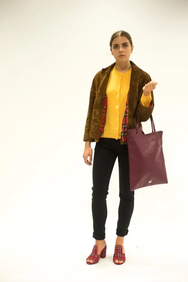 LA ROSE Cashmere Cardigan - Giallo