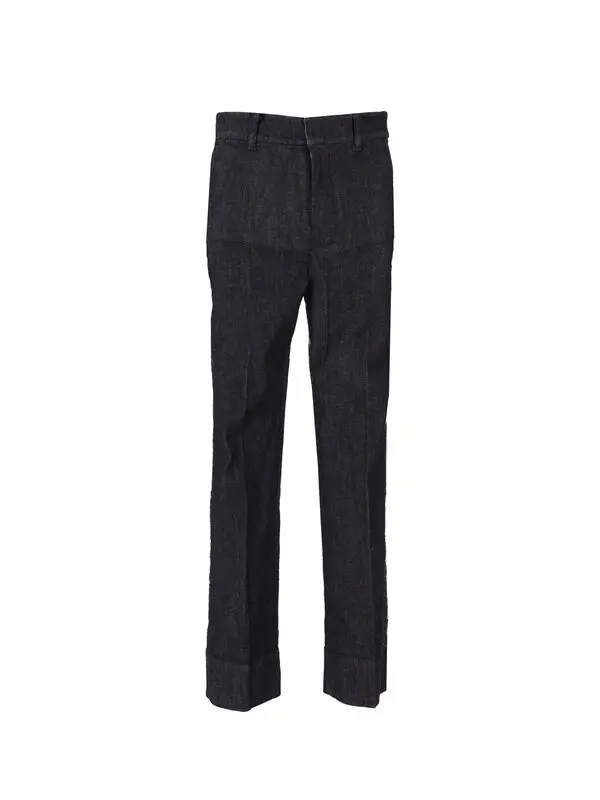 Max Mara Pantalone In Denim