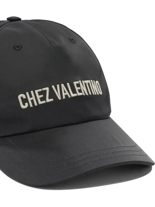 Valentino Garavani Logo Baseball Cap - Black