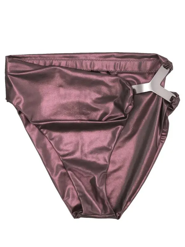 Rick Owens Hydra Bikini Bottom - Metallic Mahogany