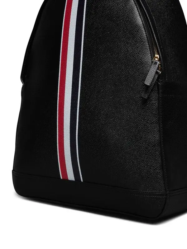 Thom Browne Multi Pocket Backpack With Rwb Stripe