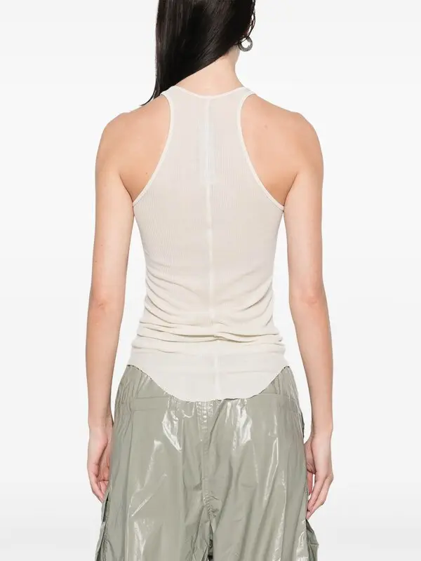 Rick Owens Fine Ribbed Tank Top