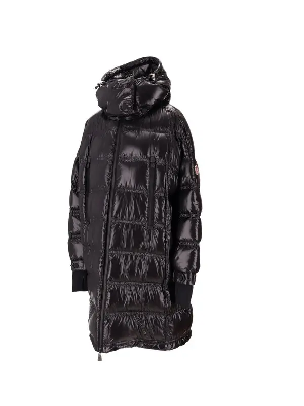 Moncler Rochelairs Long Parka Grenoble - Black