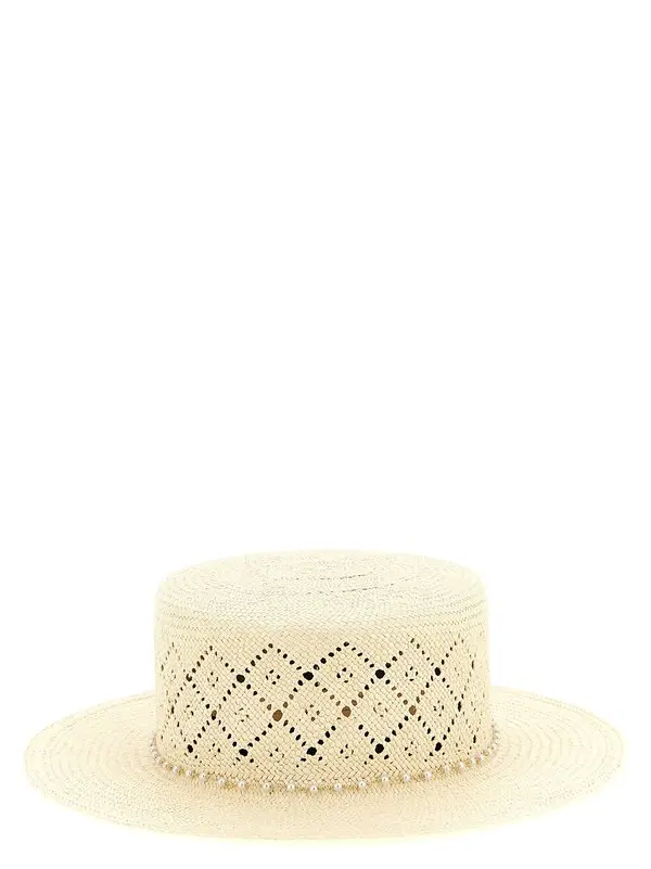 MAISON MICHEL Kiki Panama Hat