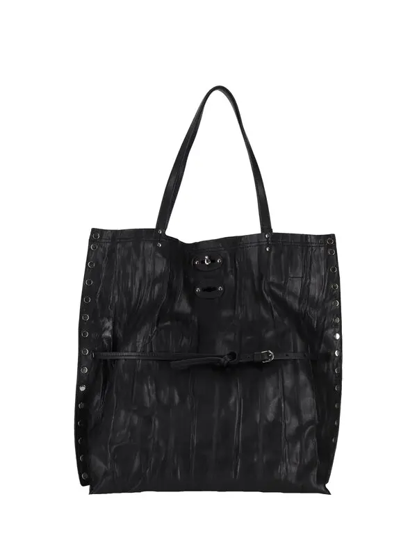 ZANELLATO Tote Bag - Black Lazzarone