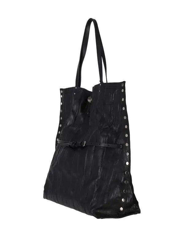 ZANELLATO Tote Bag - Black Lazzarone