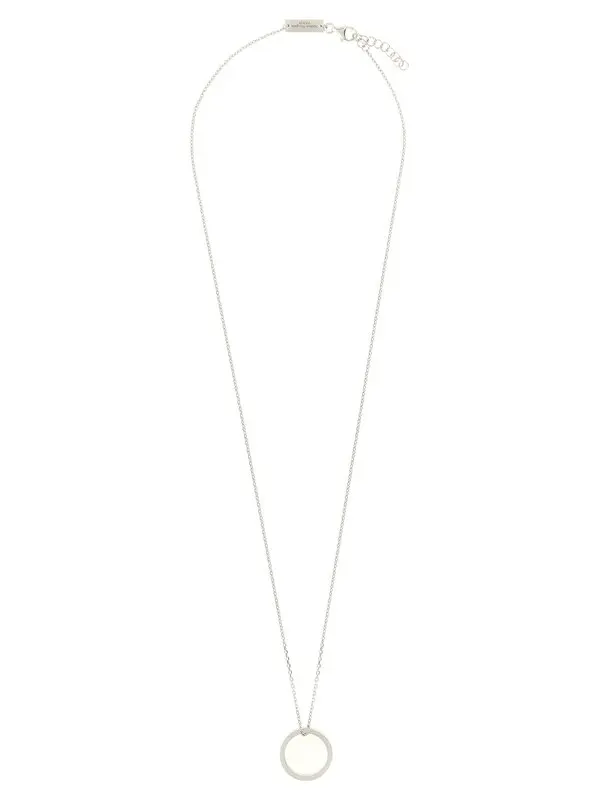 MAISON MARGIELA Number Reference Necklace - Silver