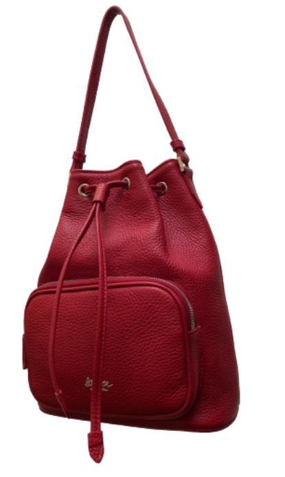 LA ROSE Large Sacchetto Bag - Red