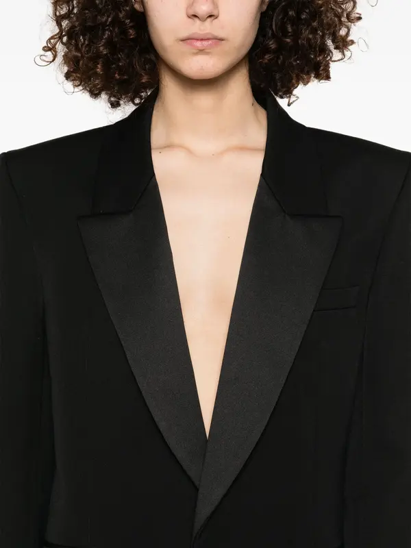 Saint Laurent Grain De Poudre Blazer